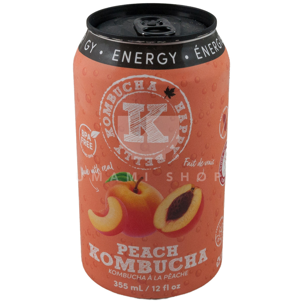 Kombucha Energy Peach – Umami Shop Canada