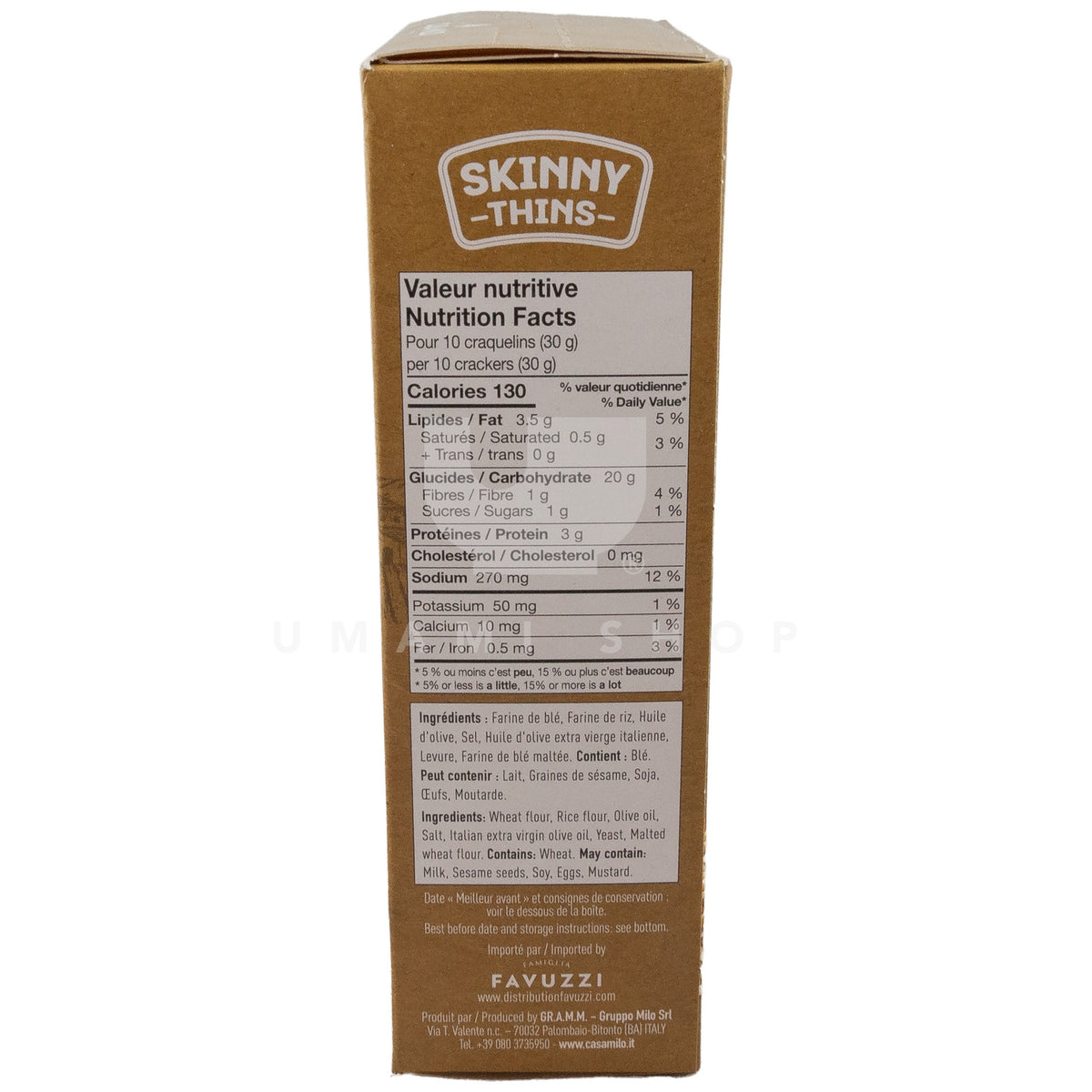 Mini Crackers Traditionnels – Umami Shop Canada