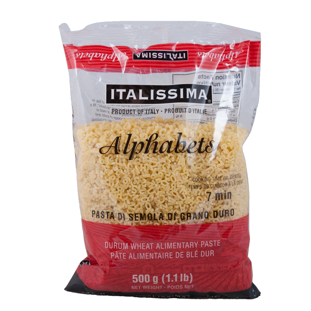 Pasta Alphabets Letters – Umami Shop Canada
