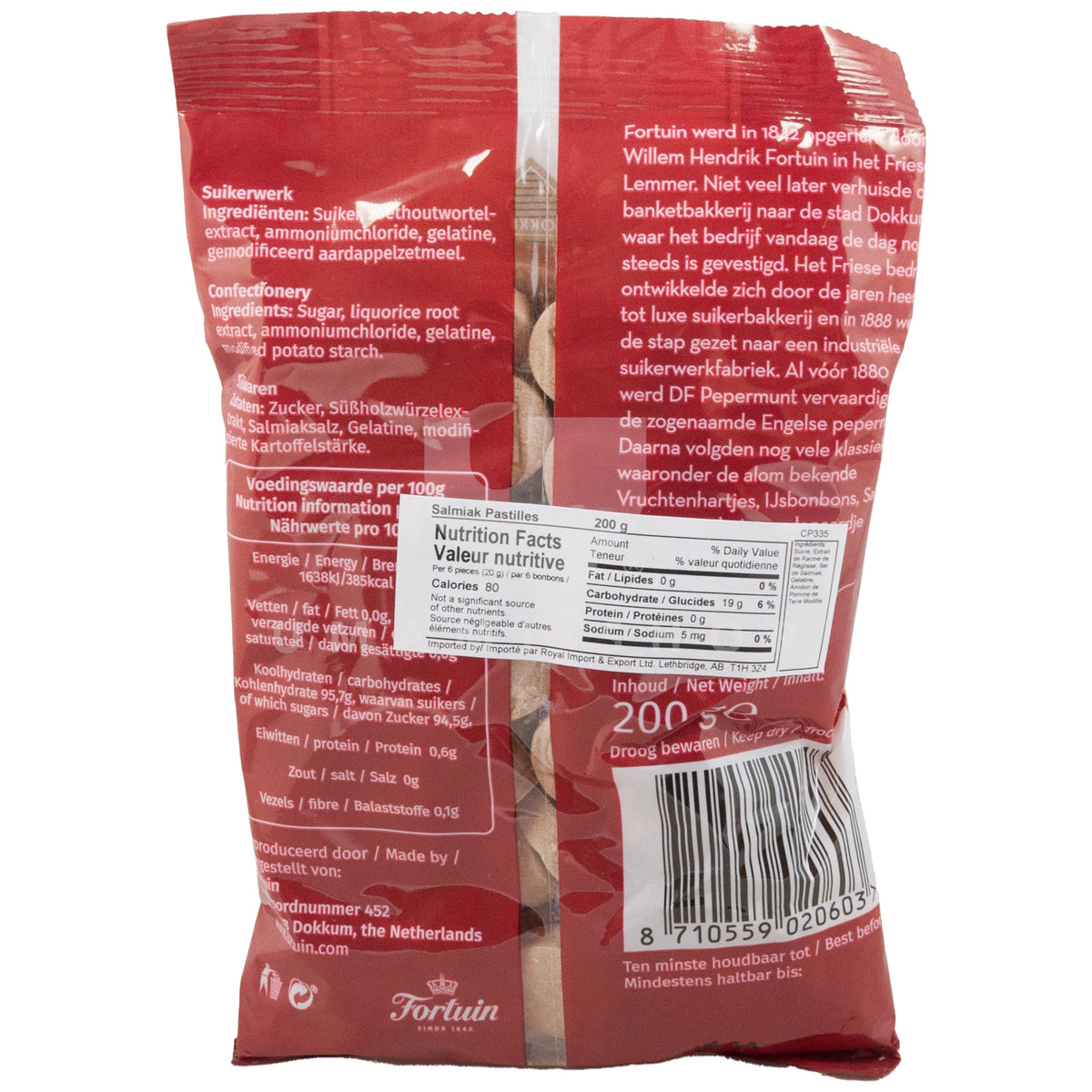 Salmiak Pastilles – Umami Shop Canada