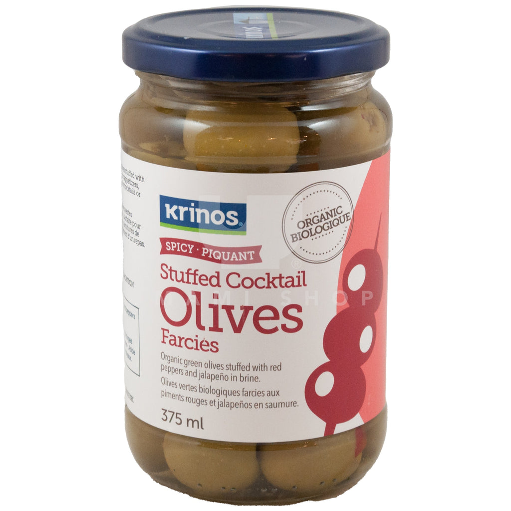 ORGANIC Cocktail Olives Spicy – Umami Shop Canada