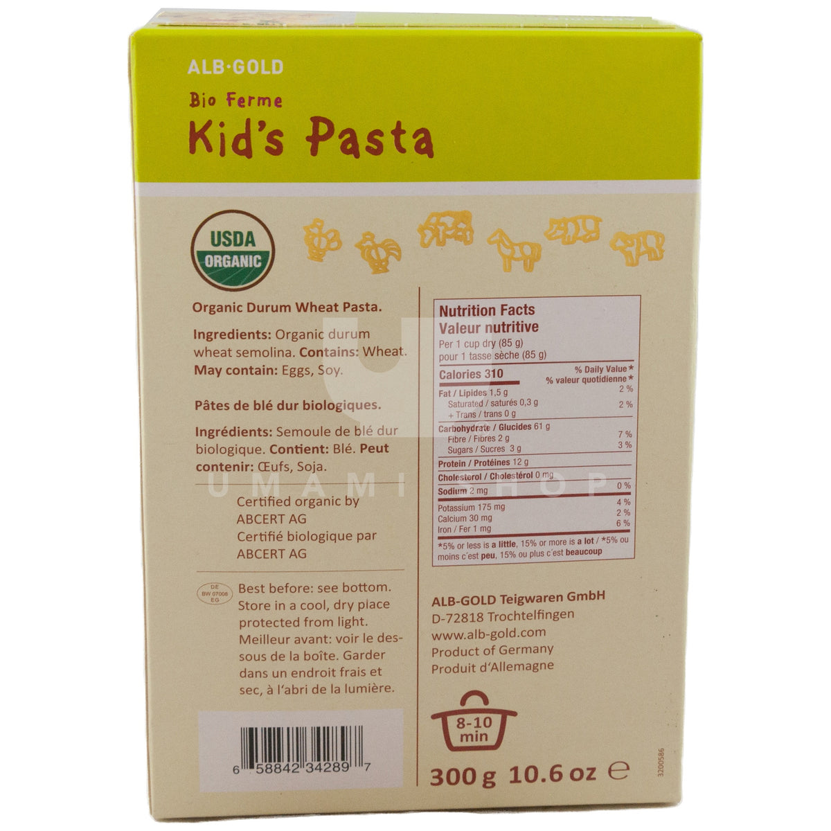 ORGANIC Kid's Pasta Farm – Umami Shop Canada