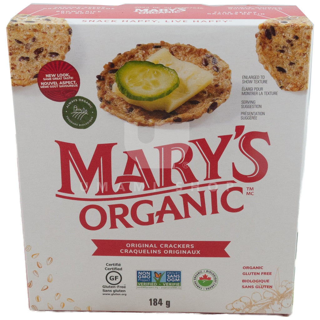 ORGANIC Crackers Original (GF) – Umami Shop Canada
