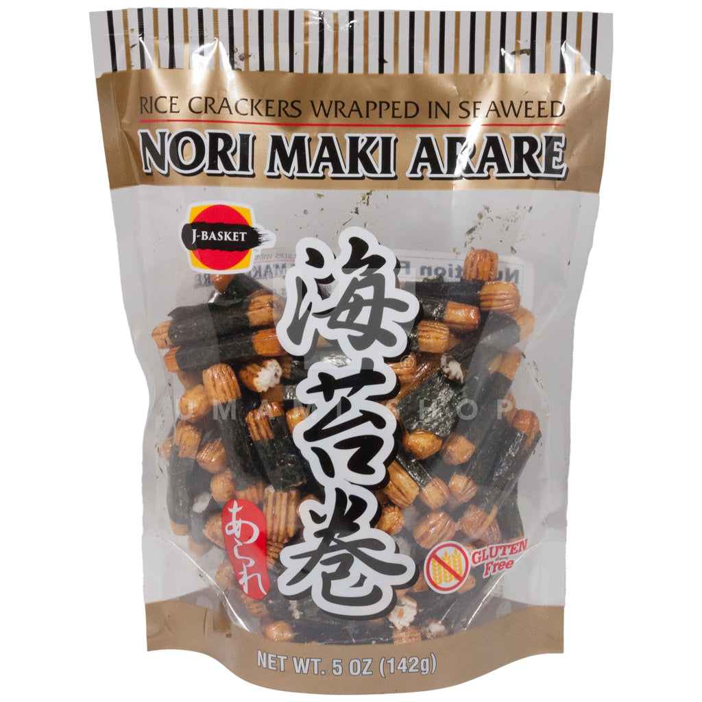 Nori Maki Arare Rice Cracker "L" (GF) – Umami Shop Canada